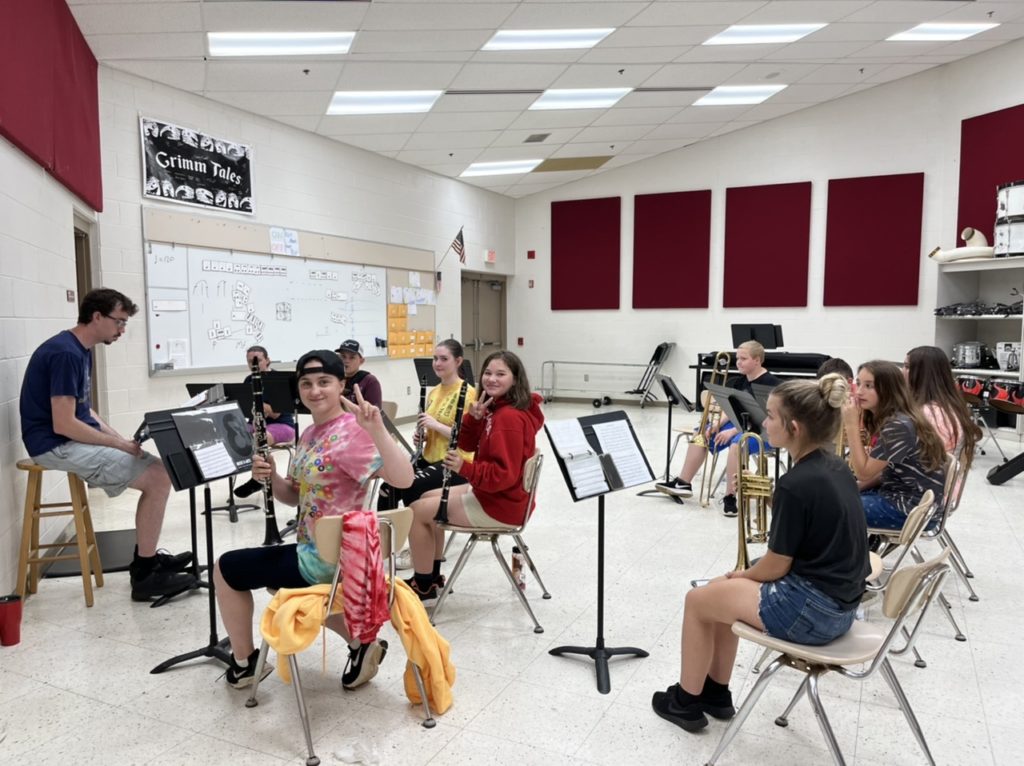 Calhoun Middle High School Band is Gearing up with New Songs for a New ...