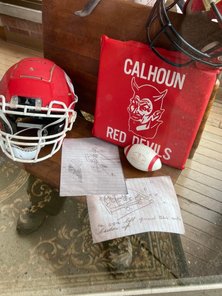 Memorabilia on Display at Calhoun Historical Society Building ...